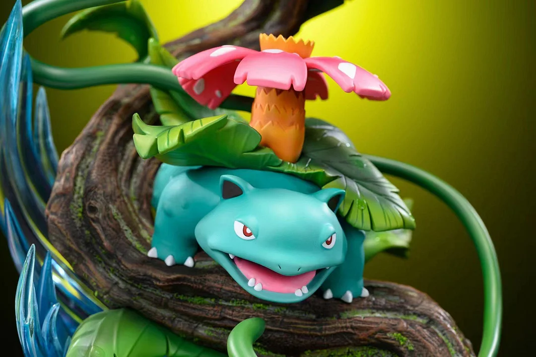 Venusaur & Bulbasaur - Pokemon Resin Statue - City Starlight Studio
