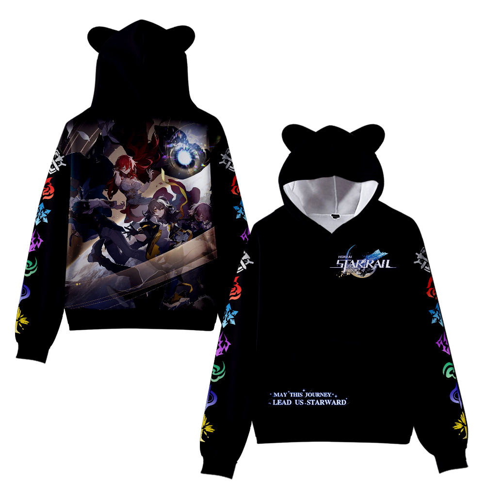 Honkai Star Rail Merch Hoodies 3D Print Sweatshirt