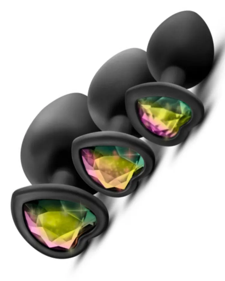 Temptasia Bling Plugs Training Kit With Rainbow Gem Ends