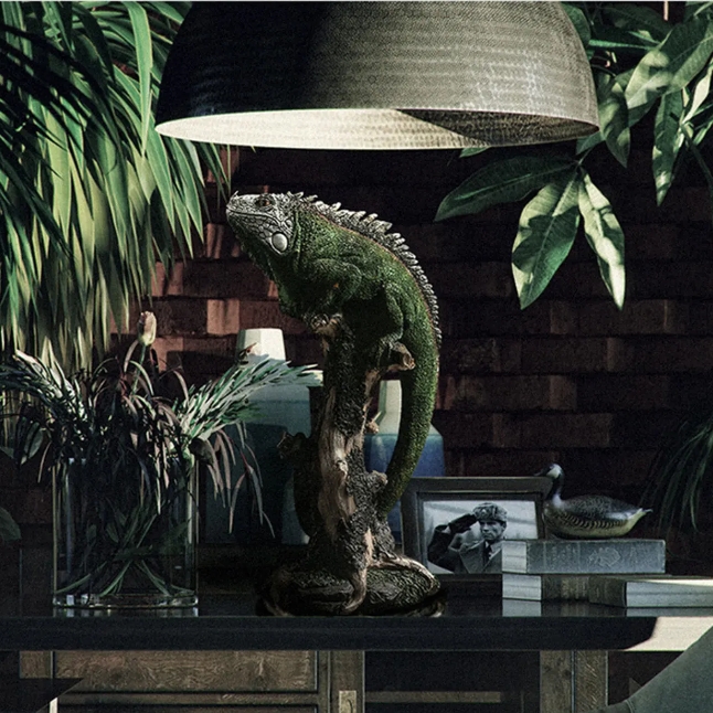 Chameleon Lizard Simulation Animal Decoration