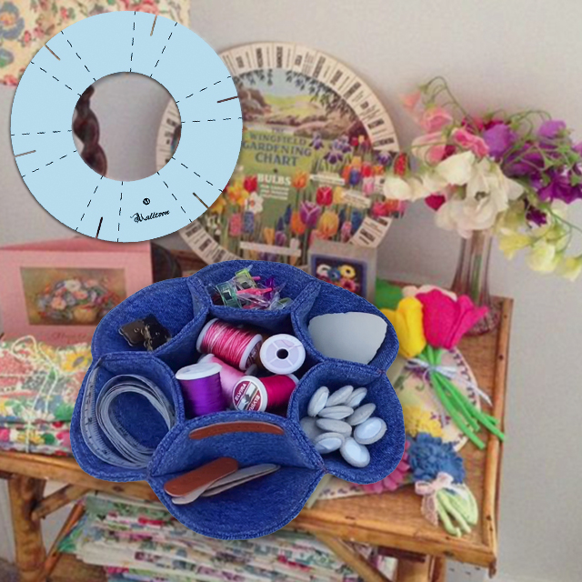 DIY Cookie Storage Basket Template Set- With Instructions