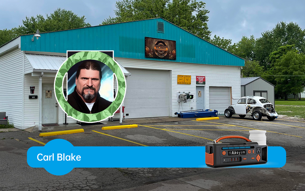 Carl Blake, dealer in Eldon, MO