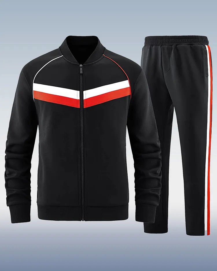 Men's Classic Nostalgia 70s and 80s Tracksuit -00146