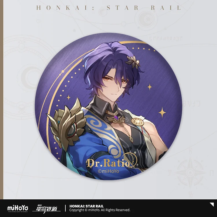 HSR Characters Badges[Original Honkai Official Merchandise]