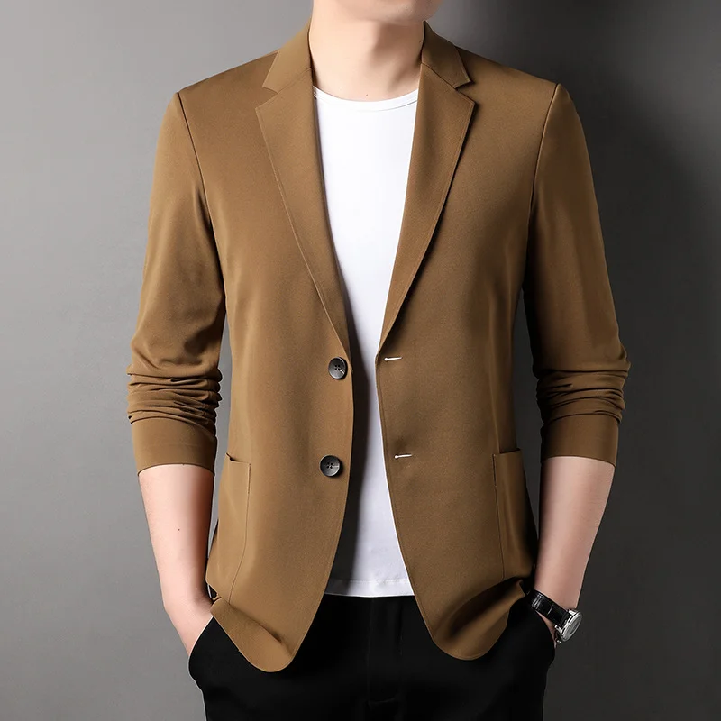 Casual Fashion Solid Color Suit Jacket