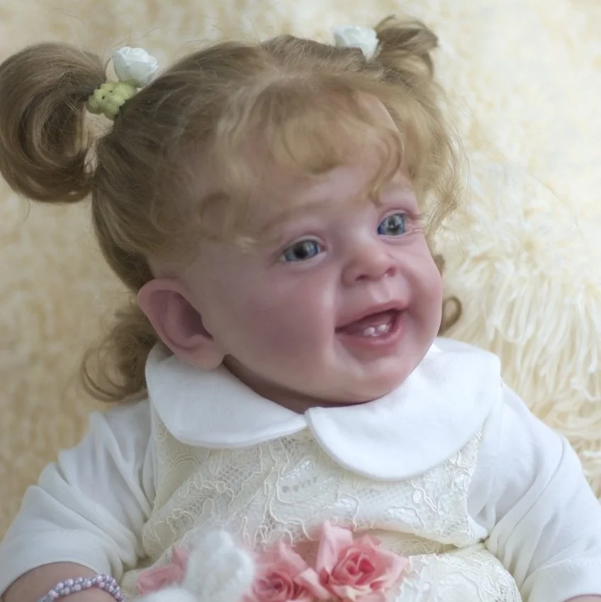 (Cute Yannick Baby) 20" Looking Lifelike Handmade Huggable Blond ...