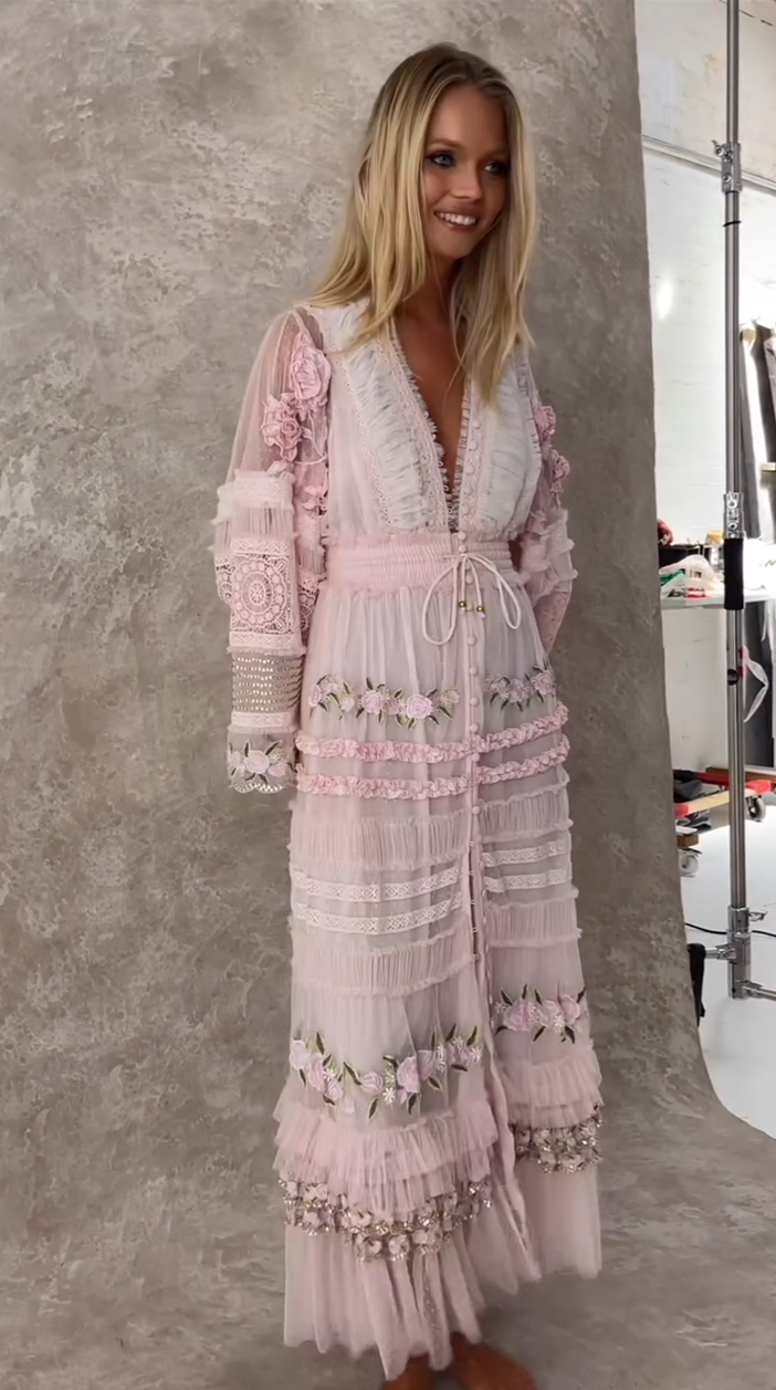 Sweet girly ballet style dress 56fd