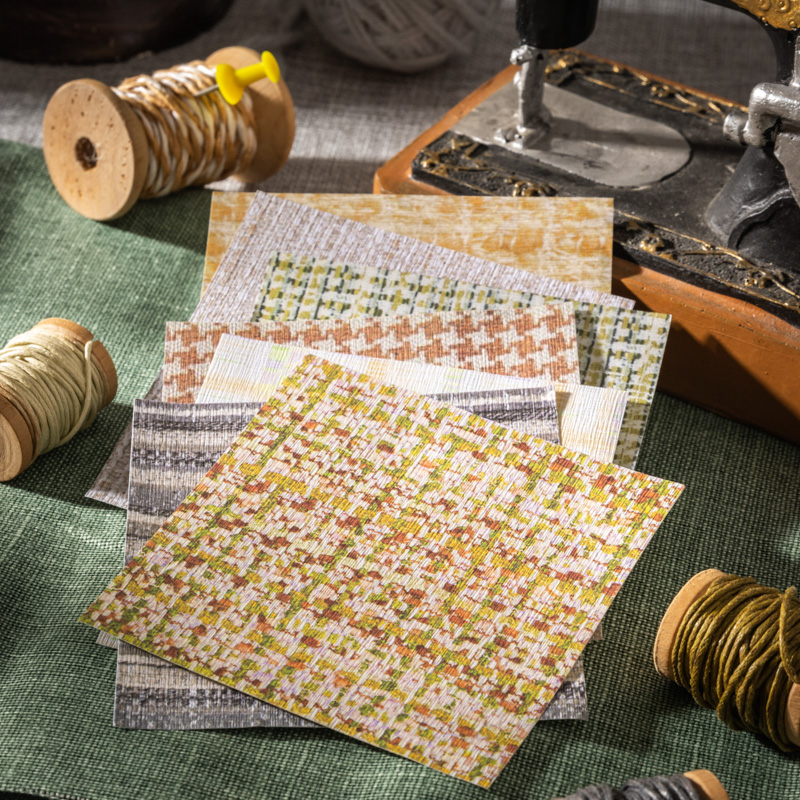 Fragrant Wind Weaving Dream Series Vintage Cloth Pattern Landscape ...