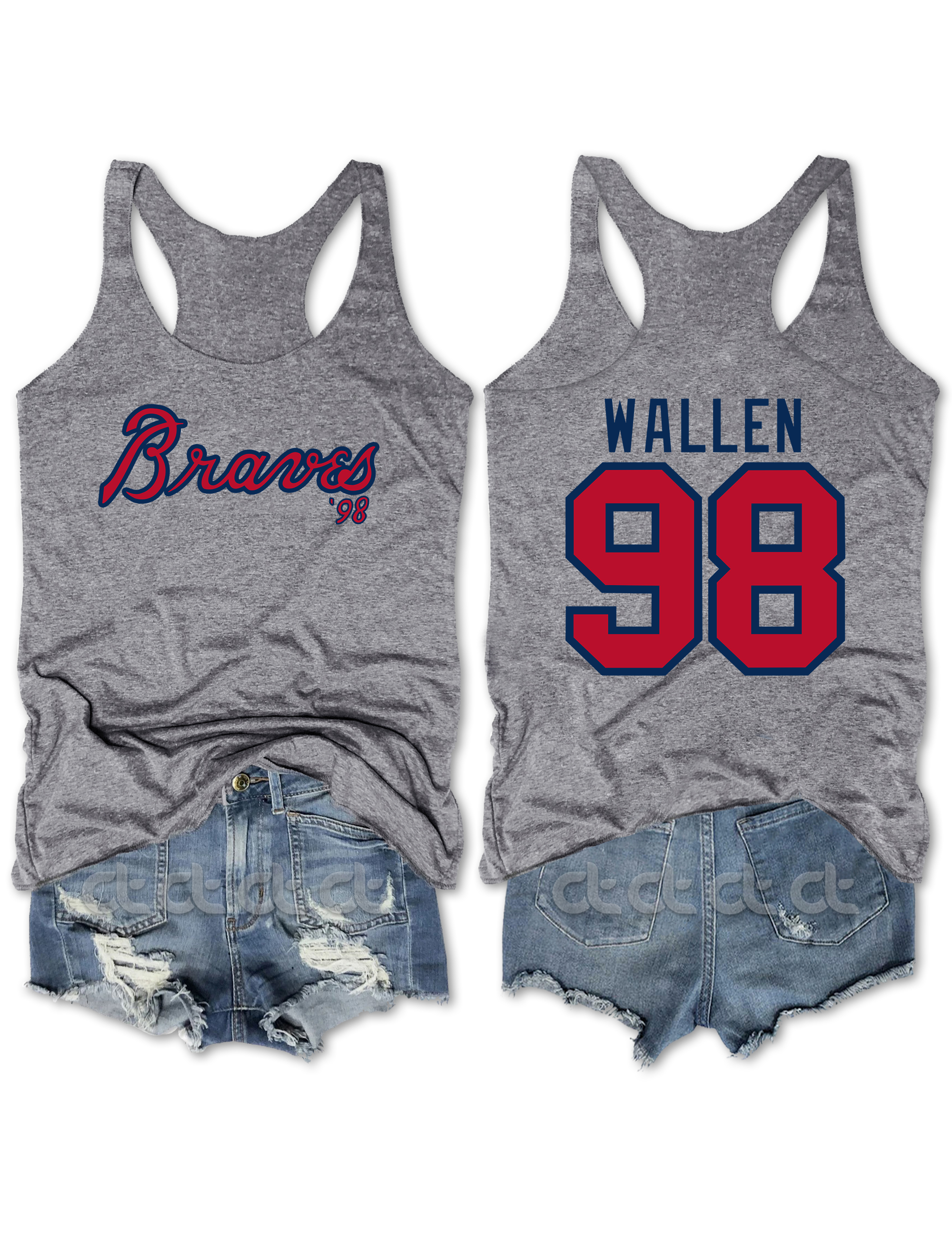 98 Braves Morgan Wallen Tank