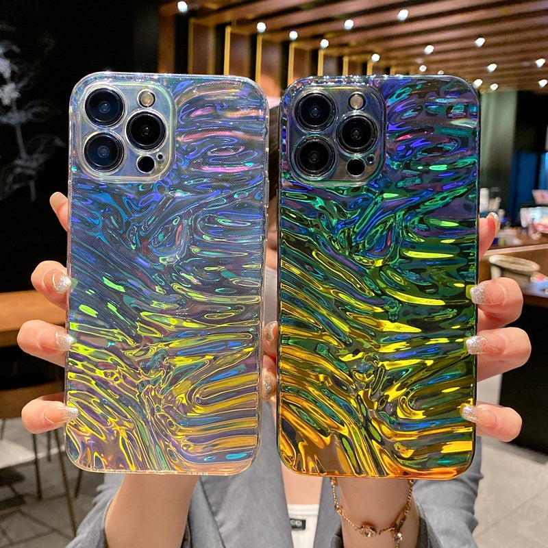 Water Ripple Laser Phone Case