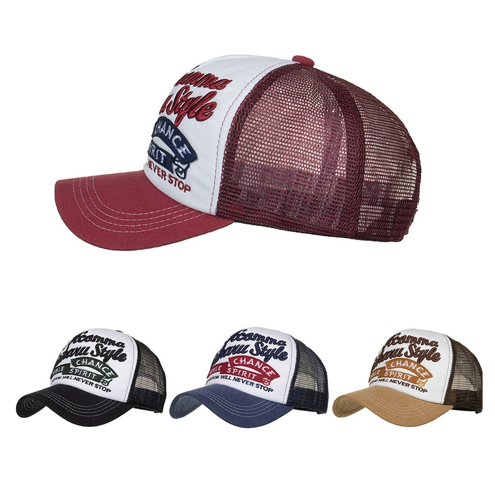 Letter Brand Baseball Cap Women Baseball Hat Breathable Men Women ...