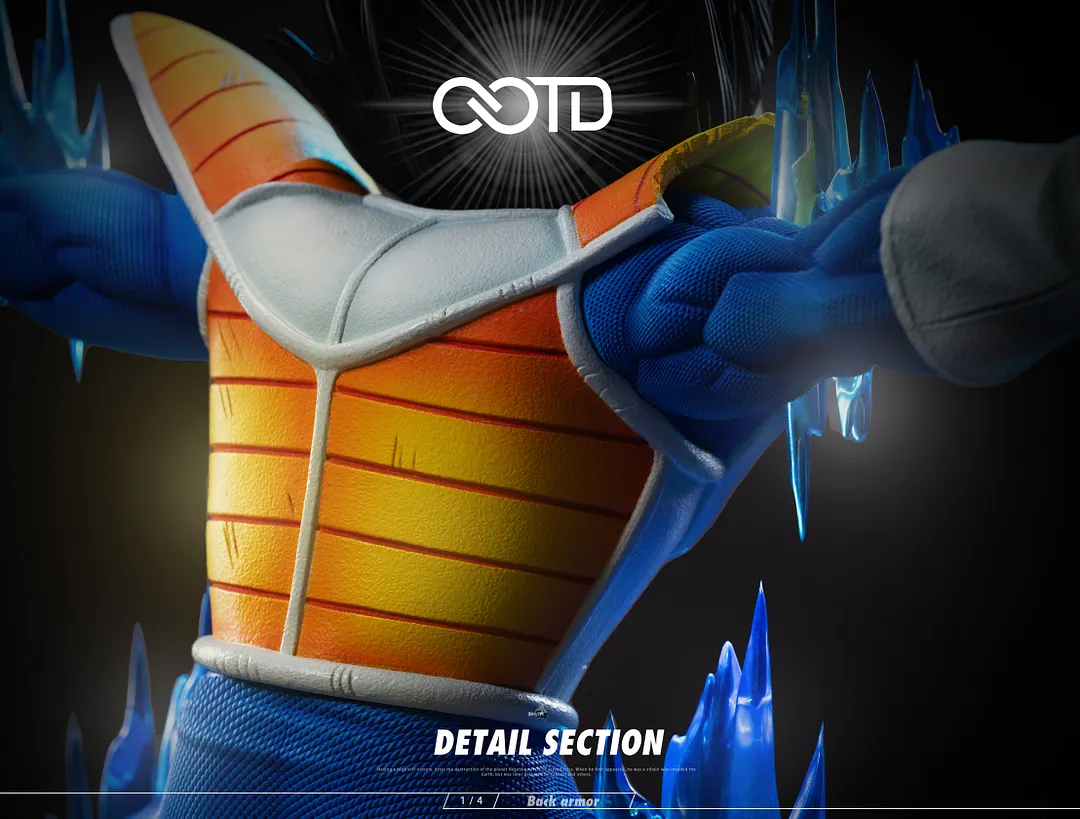 1/4 Scale Vegeta - Dragon Ball Resin Statue - OOTD Studio