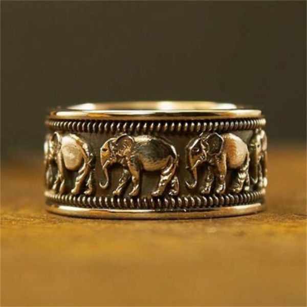 Sterling Silver Elephant Ring