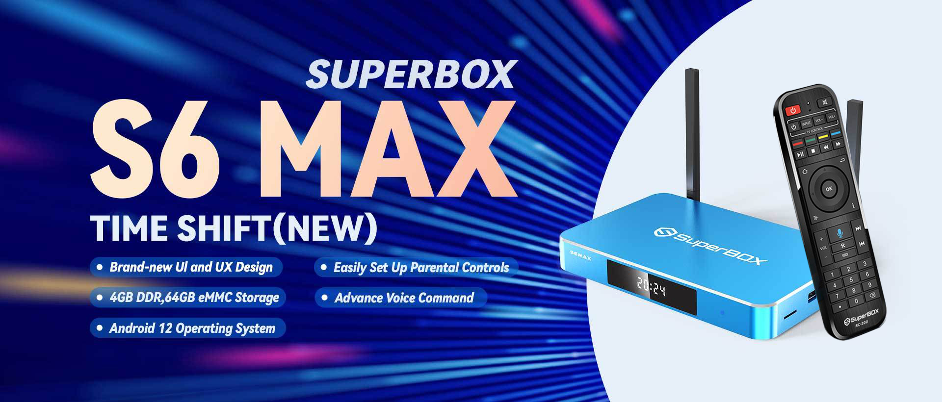 Superbox Serve Official Store - Best Streaming TV Box