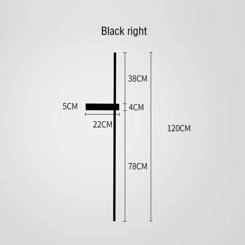 Long Wall Lamp Background Line Wall Lamp