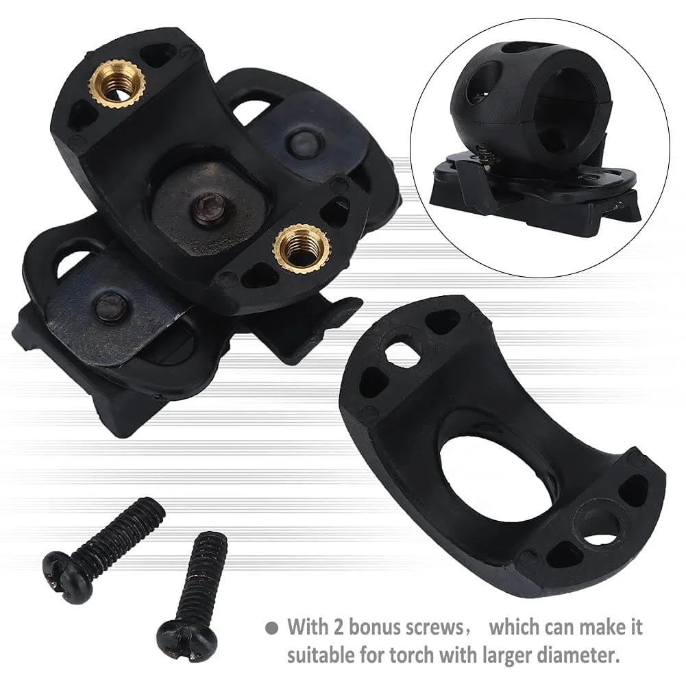 Tophelmetfan Ballistic Helmet Flashlight Holder Mount