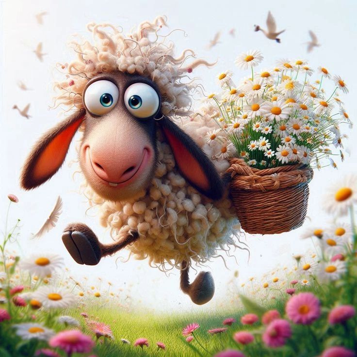 DIY Painting By Numbers | Sheep - 40cm*40cm