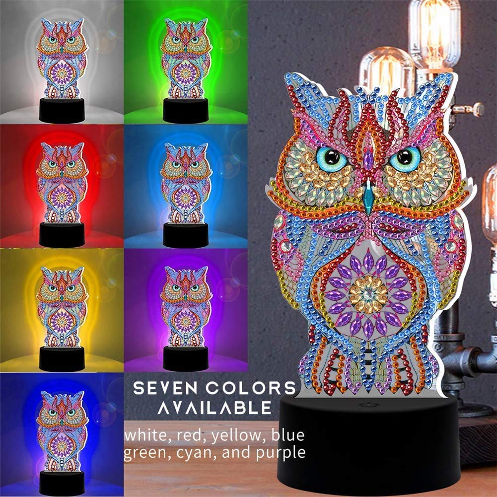 Diamond Painting Night Light