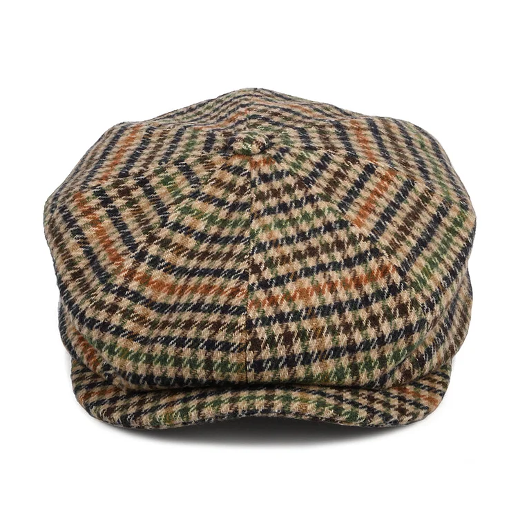 PEAKY BLINDERS Genuine Scottish 8 Panels Cap-Harris Tweed
