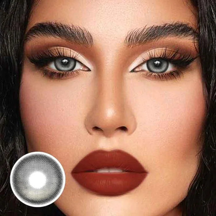 【NEW】K4 Gray Color Contact Lenses,gray color eye lens,grey colored ...
