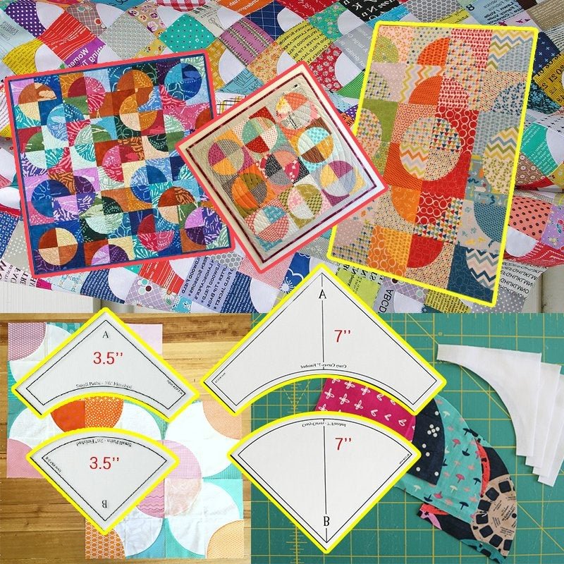 Quick Curve Quilt Template Set