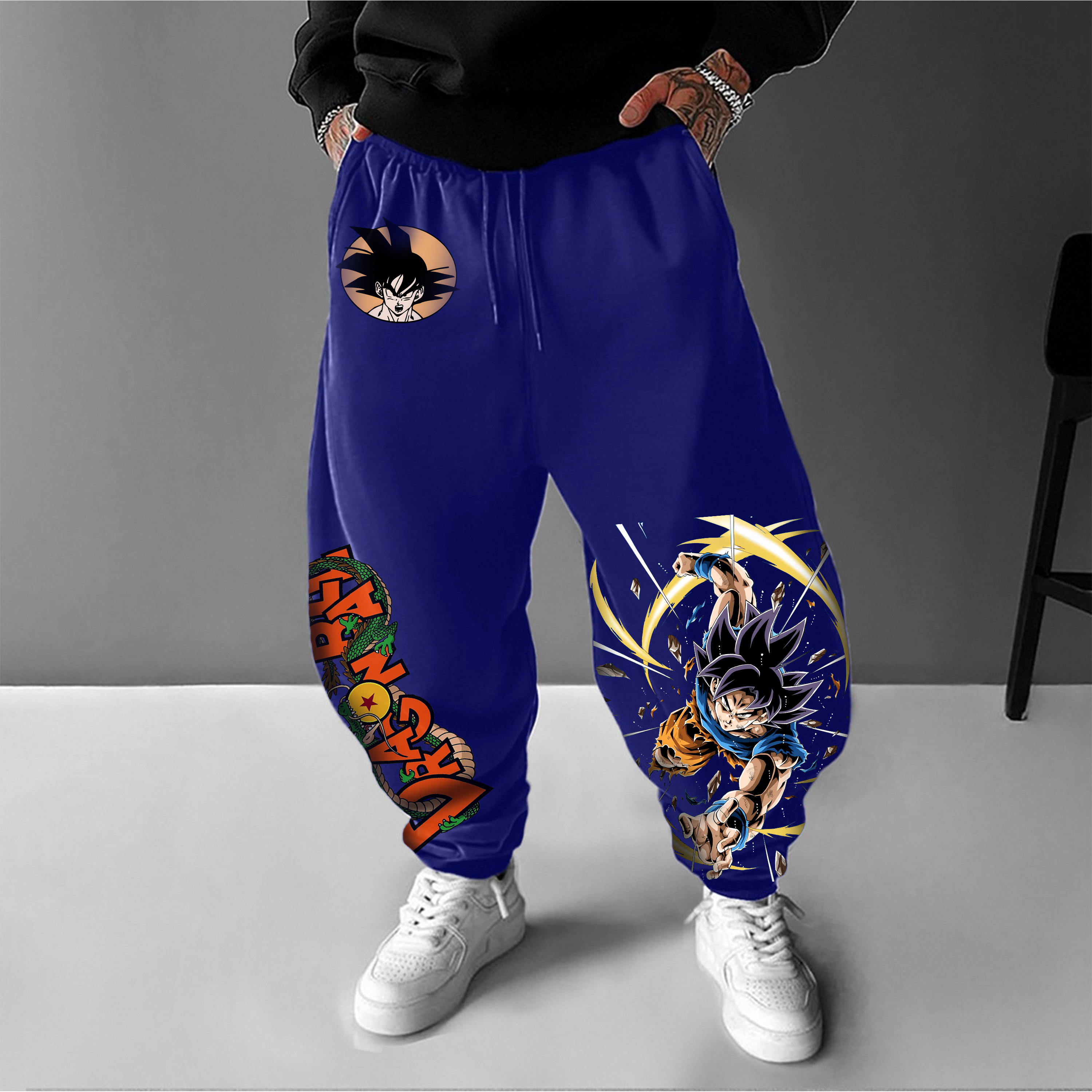 Unisex Casual Anime Streetwear Pant