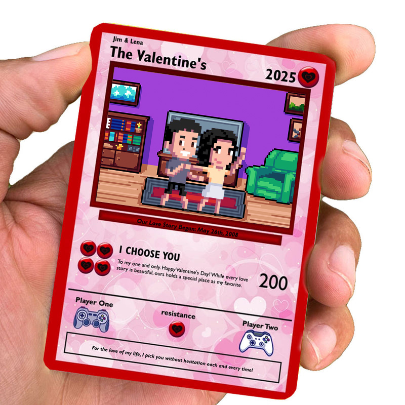 Custom Pixel Card