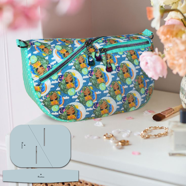 Magic Spiral Bag - With Instructions + Template