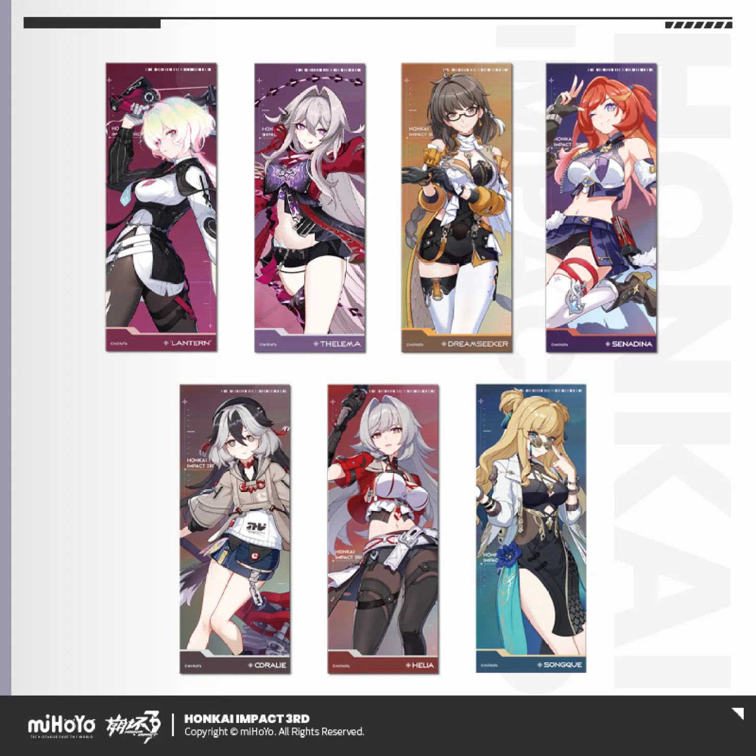 The Second Character Laser Ticket [Original Honkai Official Merchandise]