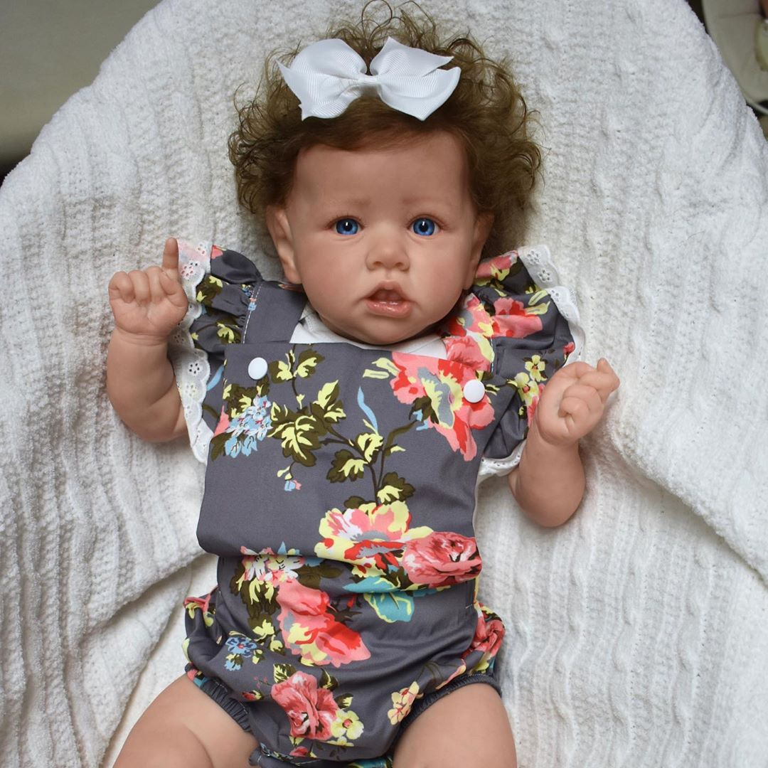 Rsgdolls® Super Realistic 12'' Real Lifelike Oglesby Reborn Baby Doll Girl