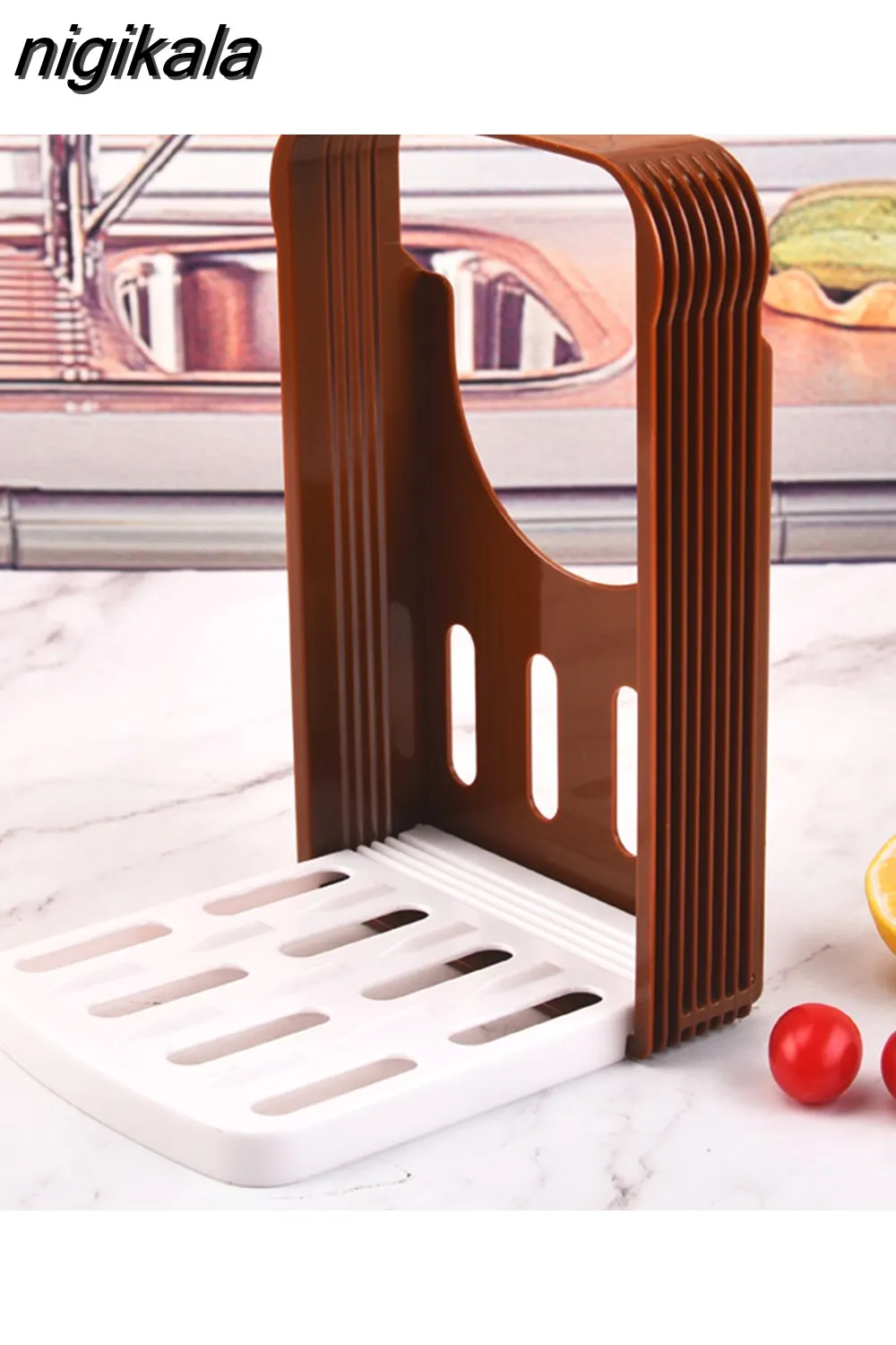 nigikala kitchen slice artifact adjustable thickness toast slicer bread ...