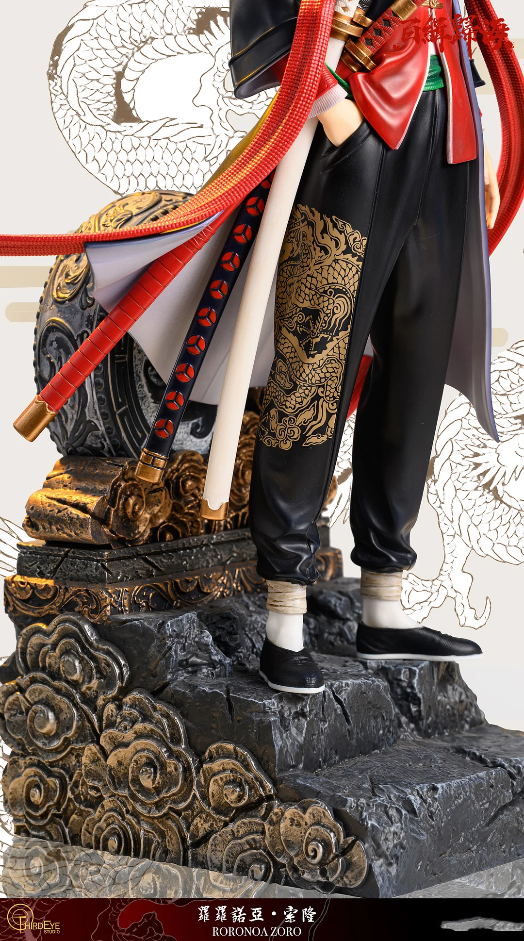 1/6 & 1/4 Scale Minguo Style Roronoa Zoro - ONE PIECE Resin Statue ...