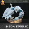 1/20 Scale World Zukan Mega Steelix & Jasmine & Ampharos - Pokemon ...