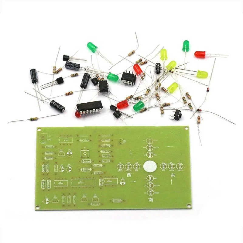 Traffic Light Controller Kit Electronic Trainer Kit Circuit Board ...