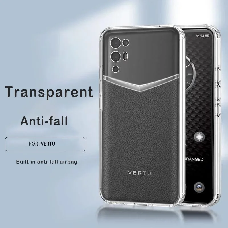 iVERTU Transparent Liquid Silicone Phone Case