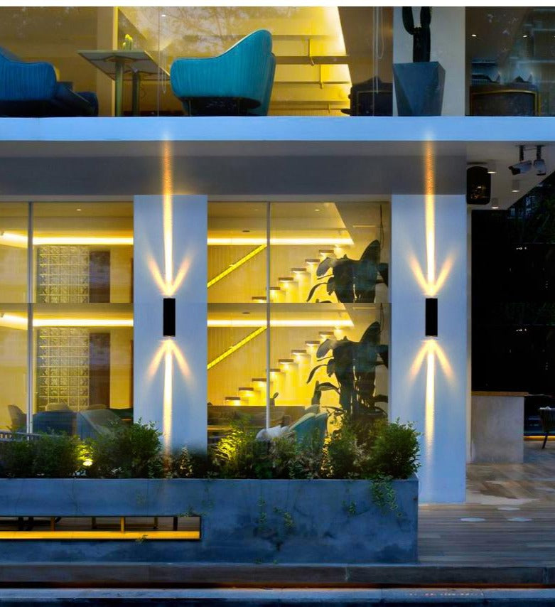 Modern LED Wall Lamp for home IP65 Aluminum Up Down Light led outdoor ...