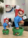 Small & Big Scale Mario - Super Mario Resin Statue - Super Studio