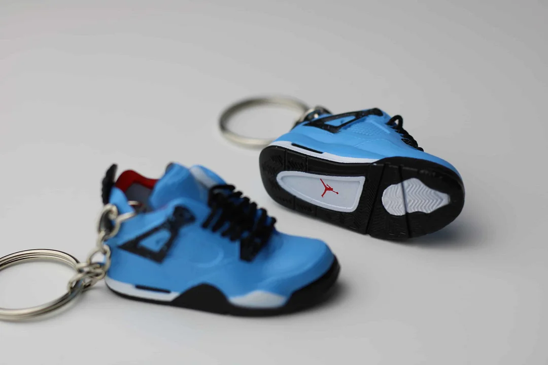 AJ 4 Retro Travis Scott "Cactus Jack“ -Sneakers 3D Keychain