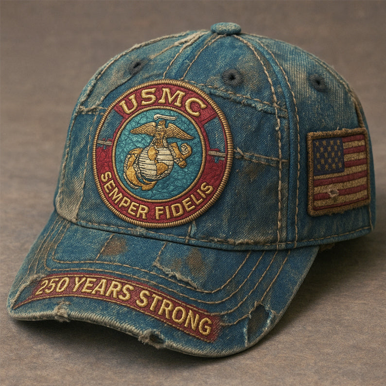 USMC 250th Anniversary Cap
