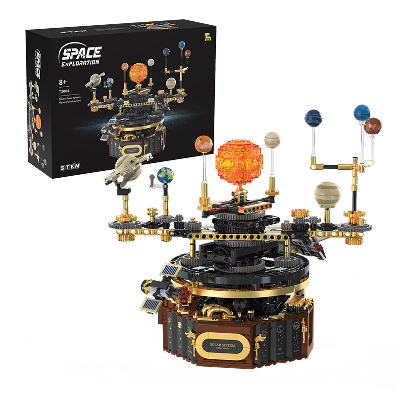 Solar System Eight Planets Model Building Blocks Globe Toy Assembly ...