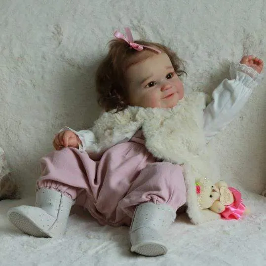 [Heartbeat & Sound] 20'' Realistic Haley Reborn Baby Doll - Realistic ...