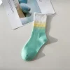 Fashion Gradient Color Socks