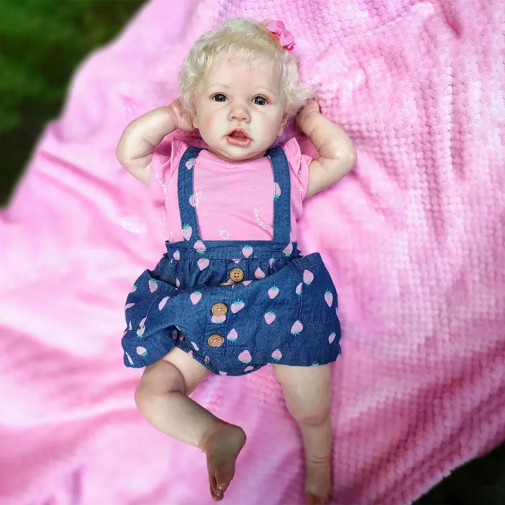 [Heartbeat] 20" Cathy Truly Look Real Reborns Toddler Baby Doll Girl ...