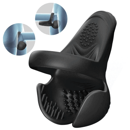 Eroship 10-Pattern Vibrations Balls Dense Tickler Penis Ring