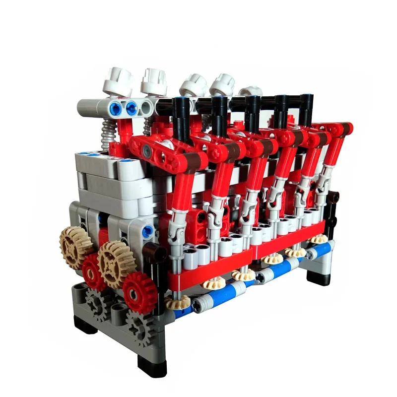 Inline 6 Cylinder 4-Stroke Engine Match 4 Speed Engine Sequential ...