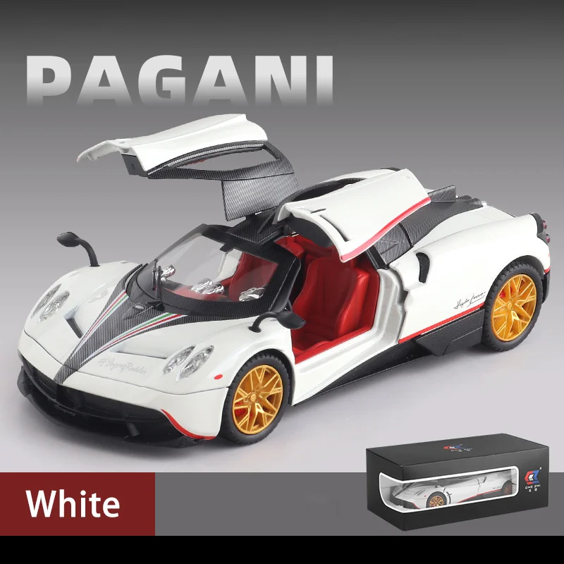 1:24 Pagani Sports Car Alloy Car Model With Sound And Light Pull Back ...