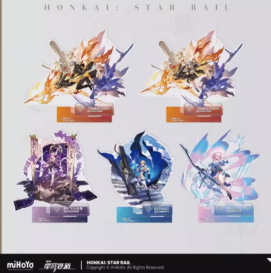 Honkai Star Rail Acrylic Stand Figures [Original Honkai Official ...