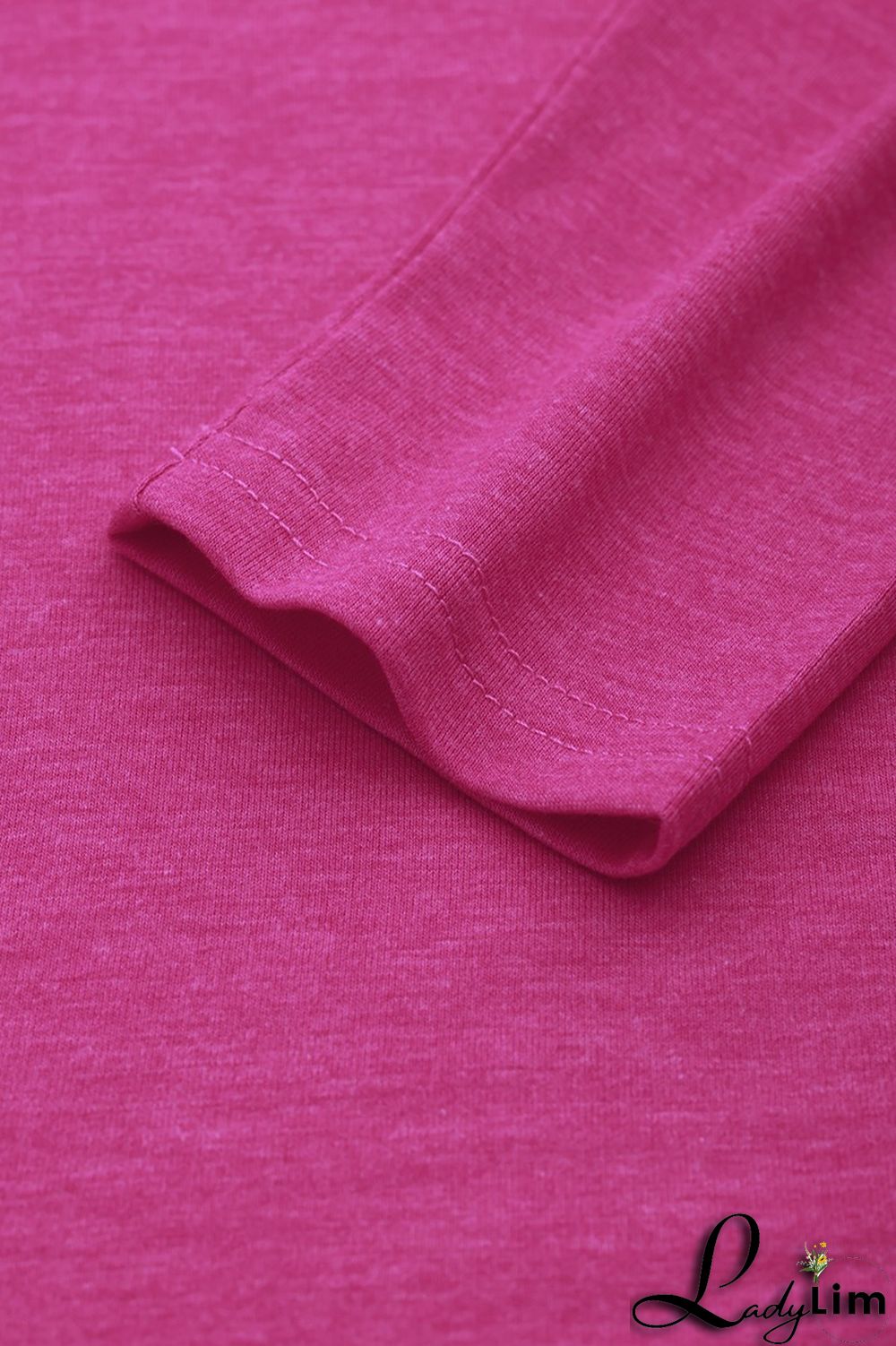 Solid Criss Cross Front T-Shirt - Ladylim