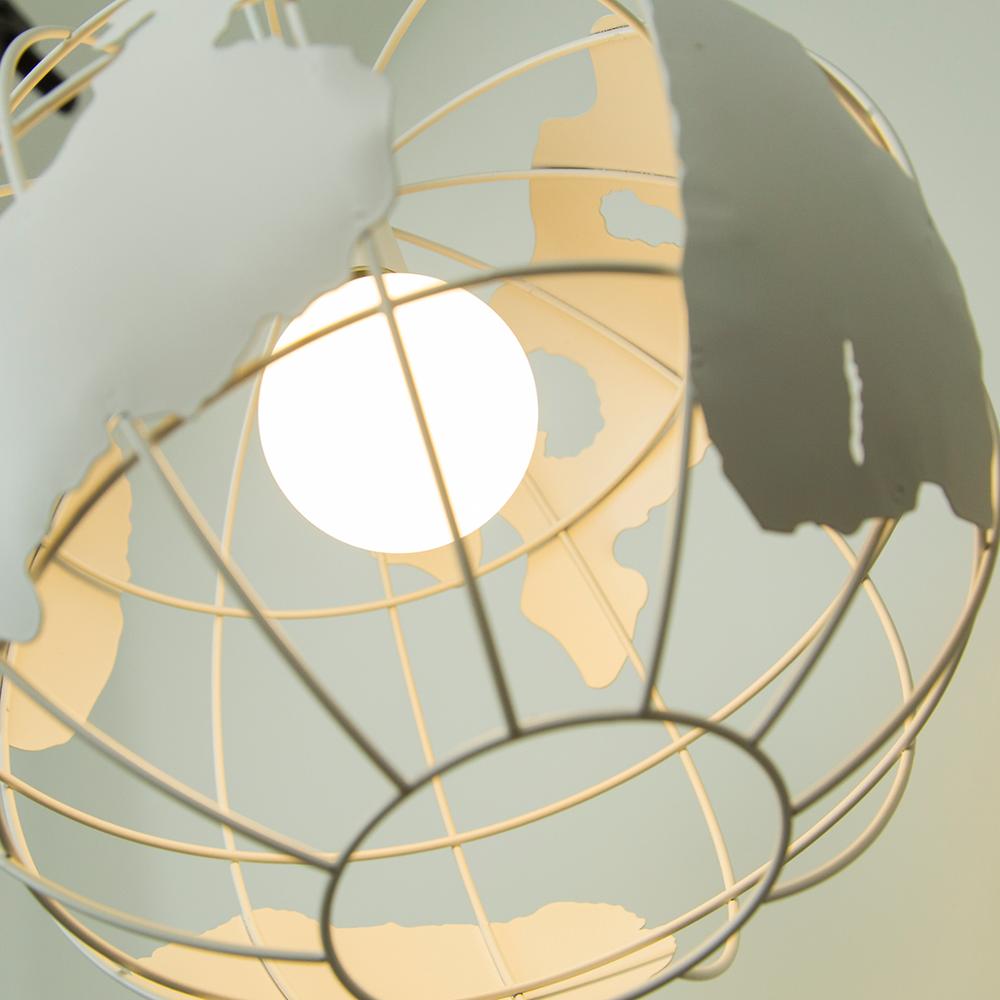 Modern Global Earth Pendant Lights suspension luminaire for Living Room ...