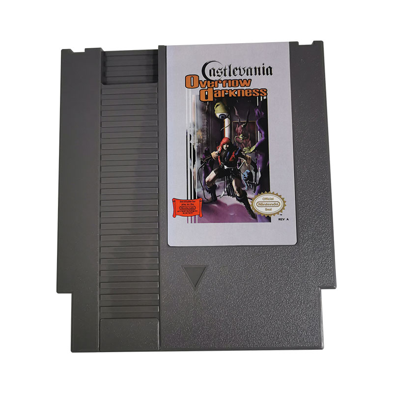 8 Bit NES Game Card - Castlevania: Overflow Darkness - NES Games ...